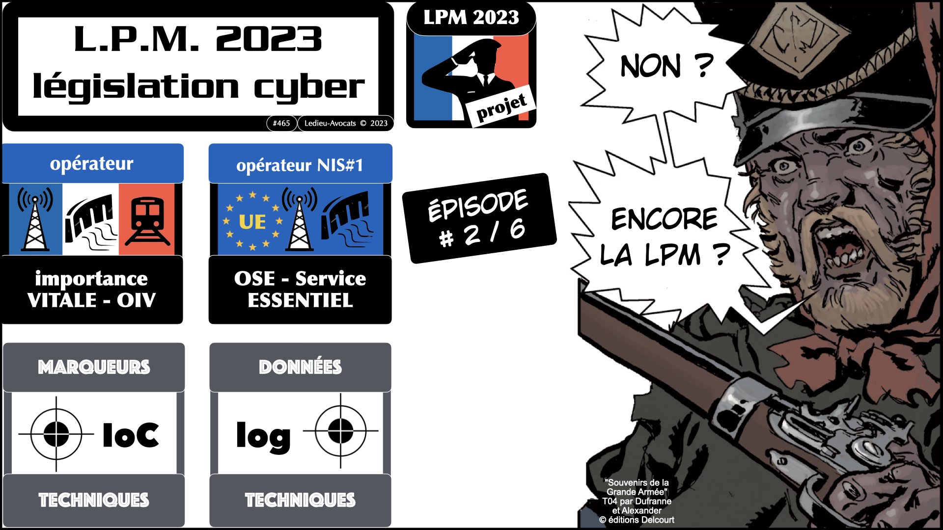 LPM 2023 projet 2/6 : des "marqueurs techniques" obligatoires